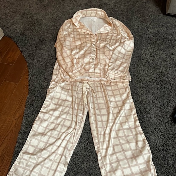 Lates By Kate | Intimates & Sleepwear | Lates By Kate Satin Pajama Set ...